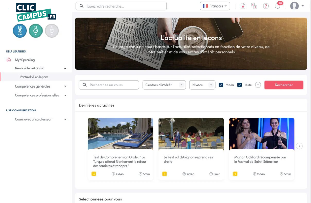 Formation au français FLE éligible CPF en ligne Formation au français FLE éligible CPF en ligne